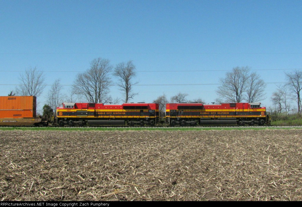 Westbound KCS Intermodal